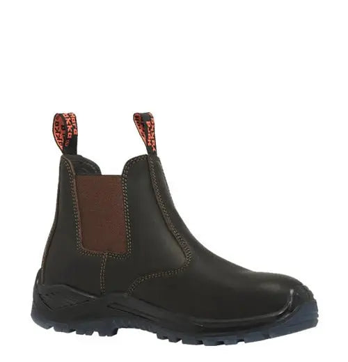 Banjo - Brown Steel Toe Safety Boot